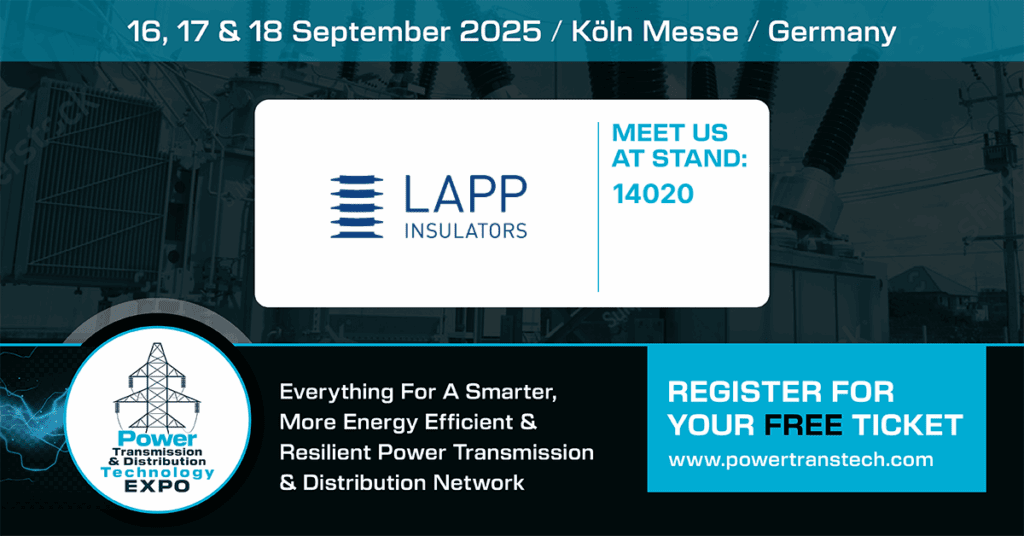 LAPP Isolatoren auf der Messe für Energie­übertragungs- und ...